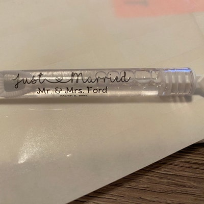 30 Personalized Bubble Labels for Bubble Wands, Custom Printed, Labels ...