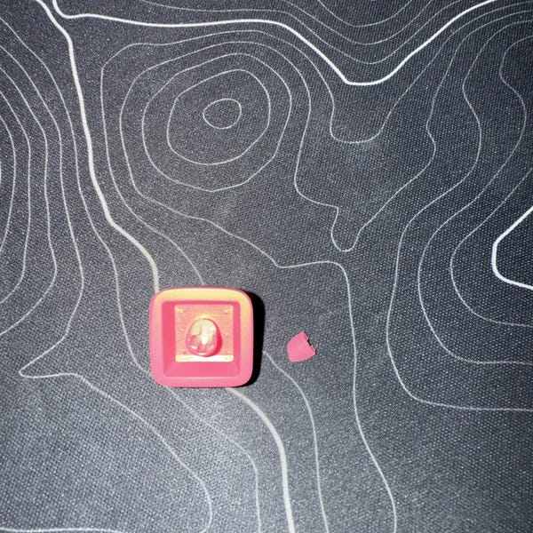 Glowing Fire Artisan Keycap, Fire Demon Anime Keycap, Anime Keycap ...