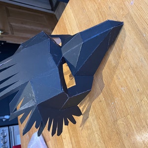 Jackal Mask Papercraft Mask Template - Etsy