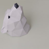 DIY Paper Craft Bull, Bull Model, Low Poly Bull Character, Origami ...