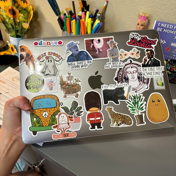 Funny Pointe Shoe Vinyl Sticker, Ballet, Pointe, Dance, Funny, Laptop ...