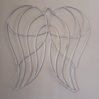 Angel Wings Wire Wreath Form - Etsy Canada