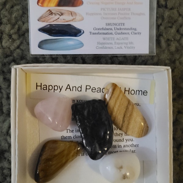 Sleep Crystal Set, Deep Rest, Relaxation Gemstones, Gift for Crystal ...