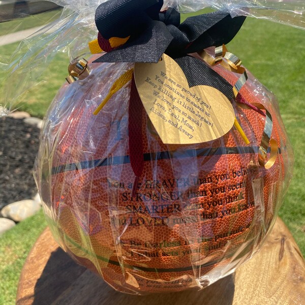 To Our Son Love Mom and Dad Personalized Basketball, Birthday Gift for ...