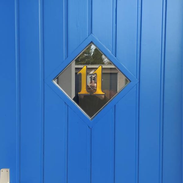 Gold Leaf Style Transom Fanlight Window Front Door Number, Victorian ...