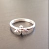 Dainty Bee Ring, Handmade in USA, 925 Sterling Silver, Honey Bee - Etsy