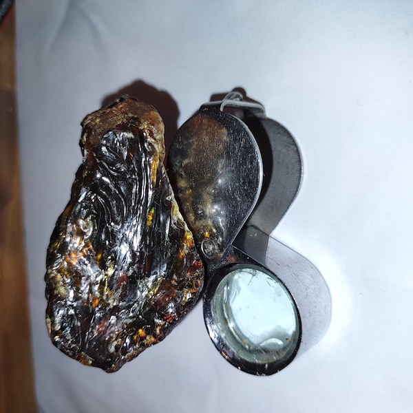 Raw Amber (1) Rough Amber Stone Crystal Rock - Raw Mineral Specimen ...