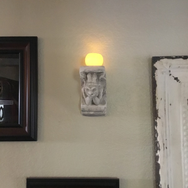 Classic Green Man Wall Hanging/sconce Greenman-fantasy Art-face Plaque ...