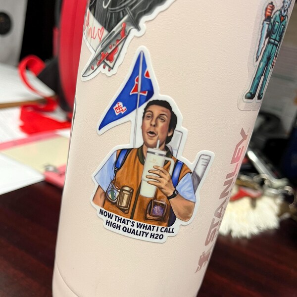 Waterboy Fan Pack matte Vinyl Stickers - Etsy