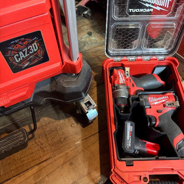 Router Bit Insert for Milwaukee Packout by Jonah Pope Design | Custom ...