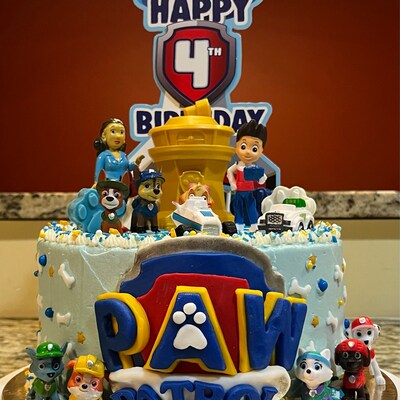 Chase, Marshall, Skye & Rocky, Paw Patrol Inspired Sprinkle Mixes. Cake ...