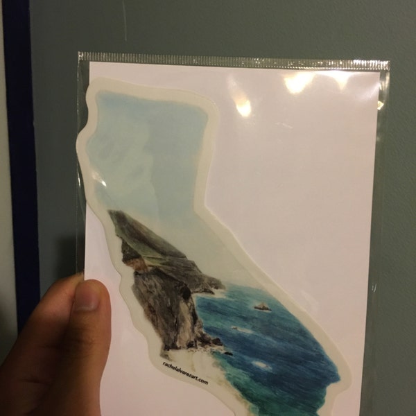 California Vinyl Sticker - California State Decal - California Car ...