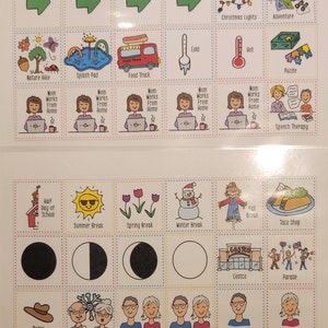 Daily Visual Schedule 120 Routine and Activity Cards | Etsy