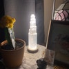 Crystal Light Stand // MADE TO ORDER // Crystal Lamp // Led Light ...