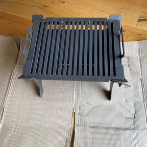 Collapsible BBQ Grill and Fire Pit. Perfect for Camping, the Beach and ...