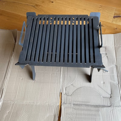 Collapsible BBQ Grill and Fire Pit. Perfect for Camping, the Beach and ...