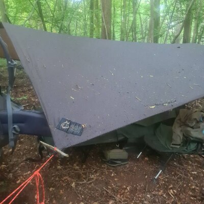 Artisanal Bushcraft Oilskin Tarp Handmade Waxed Cotton Canvas Nessmuk ...