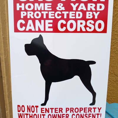 Bouvier Des Flandres Dog Aluminum Sign: 9x12, or 12x18 - Etsy