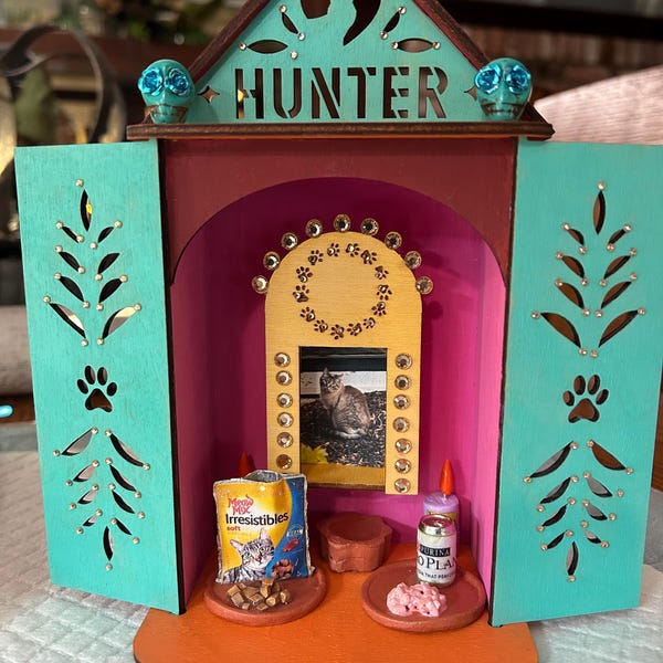 Mini Clay Nicho Candles: Pet Memorial Altar Decorations - Etsy