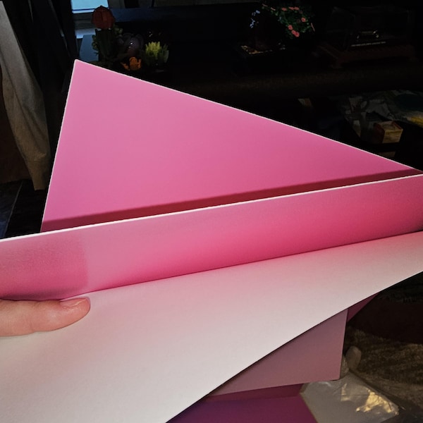 PINK Solid Color Chart - Peel and Stick Tile for Wall and Floor, 1 X 12 ...
