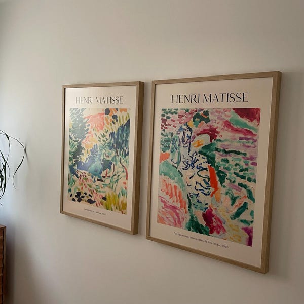 Henri Matisse Goldfish and Sculpture 1912 Framed Wall Art Large Wall ...
