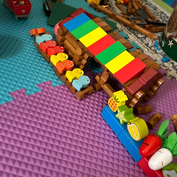 Wooden Block Building Challenge Cards for Kindergarten & Pre-school ...