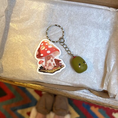 Blobby Friends, Pocket Hug, Letterbox Gift, Polymer Clay, Cheer up Gift ...