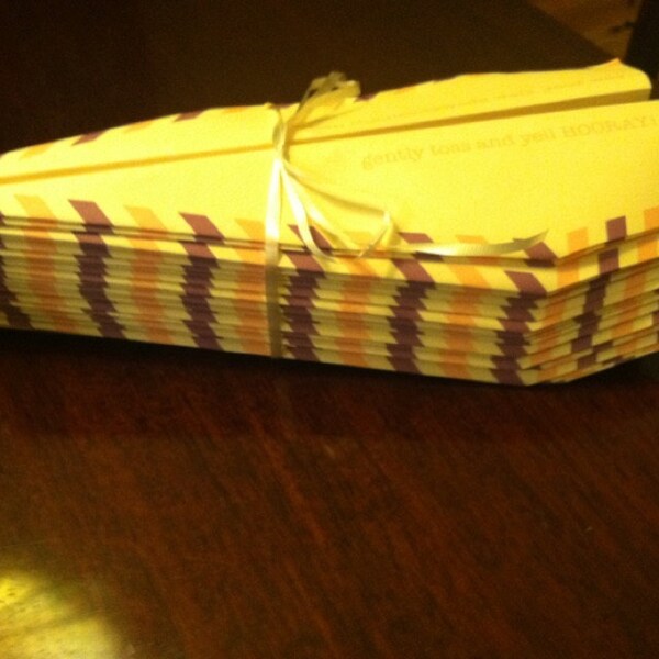 60 Custom Color Pre-folded Paper Airplanes to Throw at Your Wedding ...