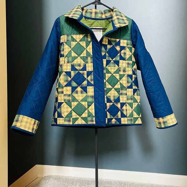Patchwork Chore Coat Pattern - Etsy