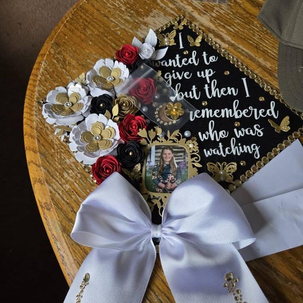 Custom Graduation Cap Topper Personalized Grad Cap - Senior Class of ...