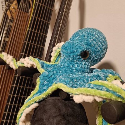Crochet Pattern Realistic Cuttlefish-amigurumi Cuttlefish-stuffed ...