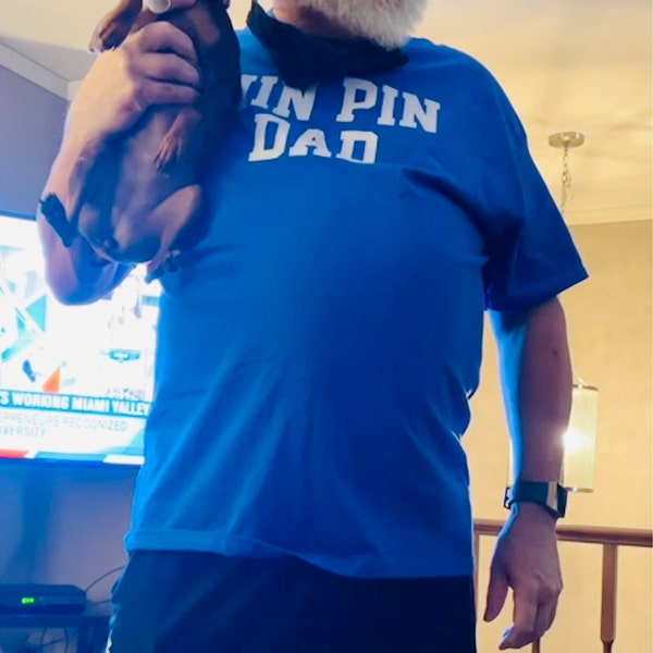 Min Pin Dad Shirt Tshirt T Miniature Pinscher Etsy