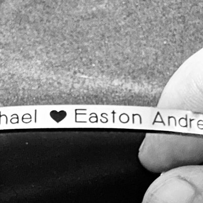 Your Own Text, Customized Cuff, Custom Bracelet, Inspirational Gift ...