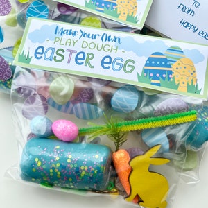 Instant Download PRINTABLE EDITABLE Make Your Own colorful Play Dough ...