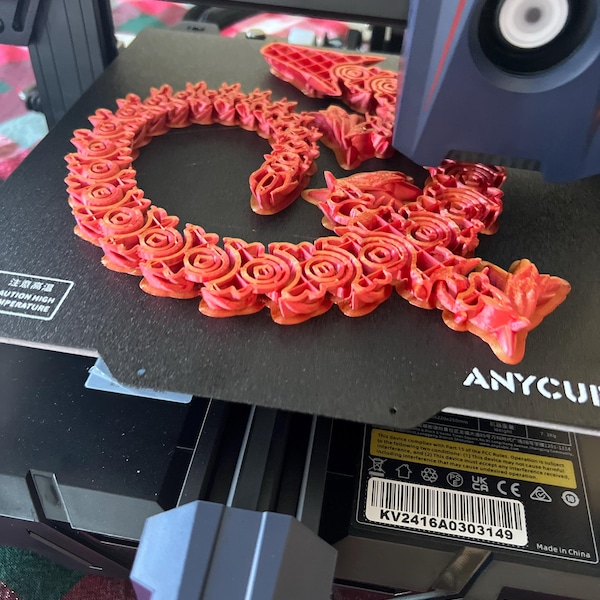 Rose Dragon, Cinderwing3d, STL File for 3D Printing, STL Print Files ...