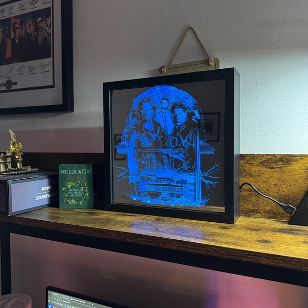 Deadpool & Wolverine Shadowbox / Lightbox Unique Gift - Etsy