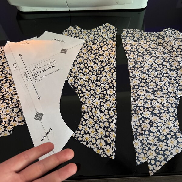 Open Tie Back Top Sewing Pattern- Beginner Friendly Pdf Sewing Pattern ...