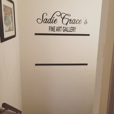 Custom Personalized Fine Art Gallery Vinyl Wall Art for Your Display ...