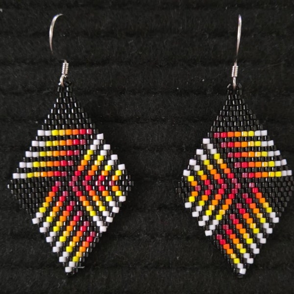 PDF Pattern for Beaded Crochet Bracelet, Purple Violet Python Bracelet ...