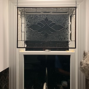 Diamonds With Clear Textures, Stained Glass Panel, Diamond Bevels ...