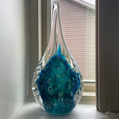 Handblown Glass Paperweights - Etsy