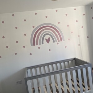 Extra Large Pink Rainbow Wall Sticker Decal Children's - Etsy UK