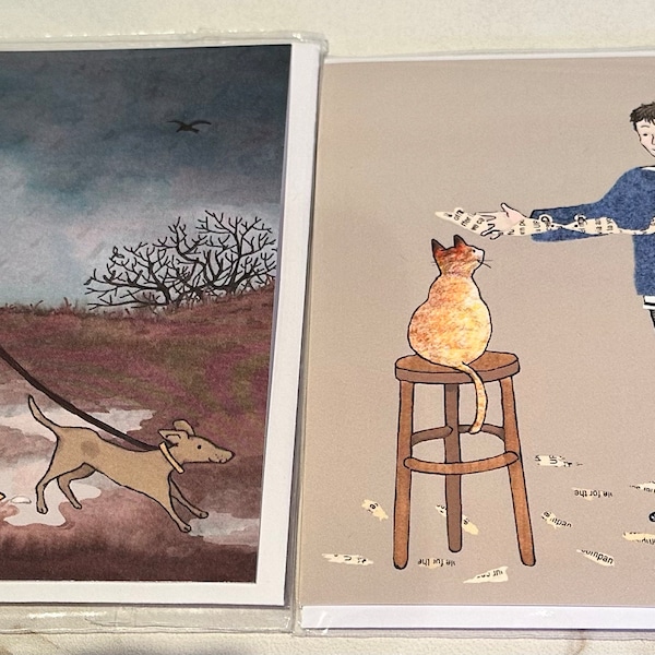 GIGGLE AND CHIPS A Friendly Funny Card .three Friends Having a Laugh ...