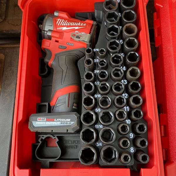 No Tools or Case Packout M12 Fuel 3/8” Stubby USA Designed and ...