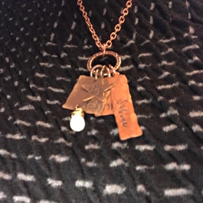 Copper Mother Necklace - Etsy