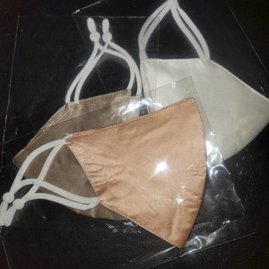 Anti-maskne Mask Hypoallergenic Face Mask 3 Layer 100% Mulberry Silk ...