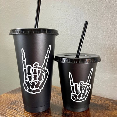 Skeleton Rock Hands Svg Rock and Roll Svg Skeleton Hand Svg Hand Sign ...