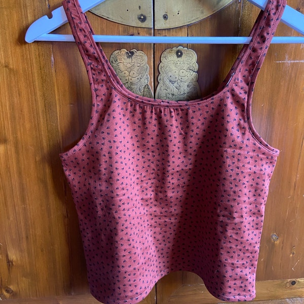 Cute Tank Top Sewing Pattern | XS-XXXL | Scoop Neckline | Instant ...