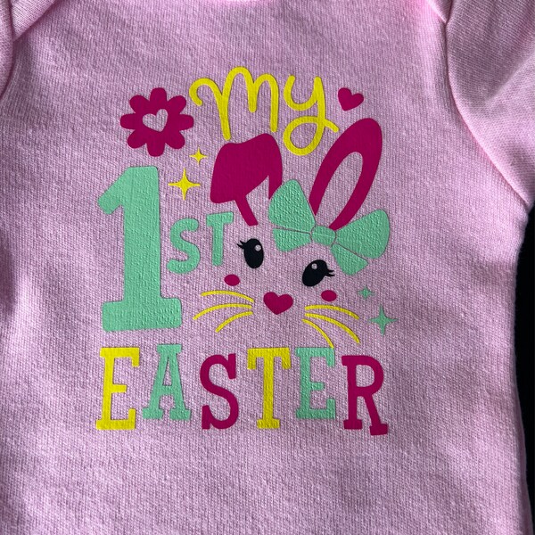 My 1st Easter SVG Cut File Cricut, Silhouette, First Easter Svg, Baby ...