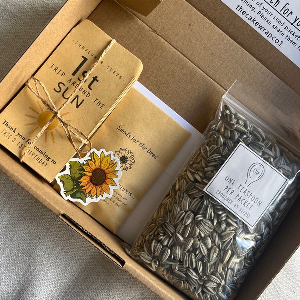 Custom Printable Seed Packet, Seed Envelope, Printable Seed Packet ...